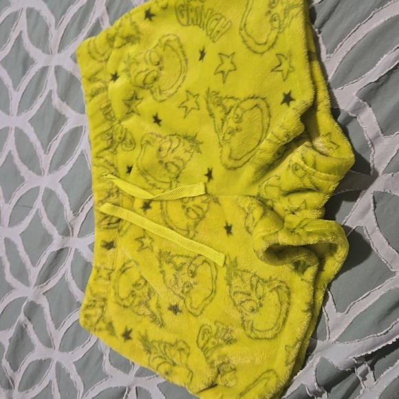 The Grinch | Other | Grinch Fuzzy Shorts | Poshmark